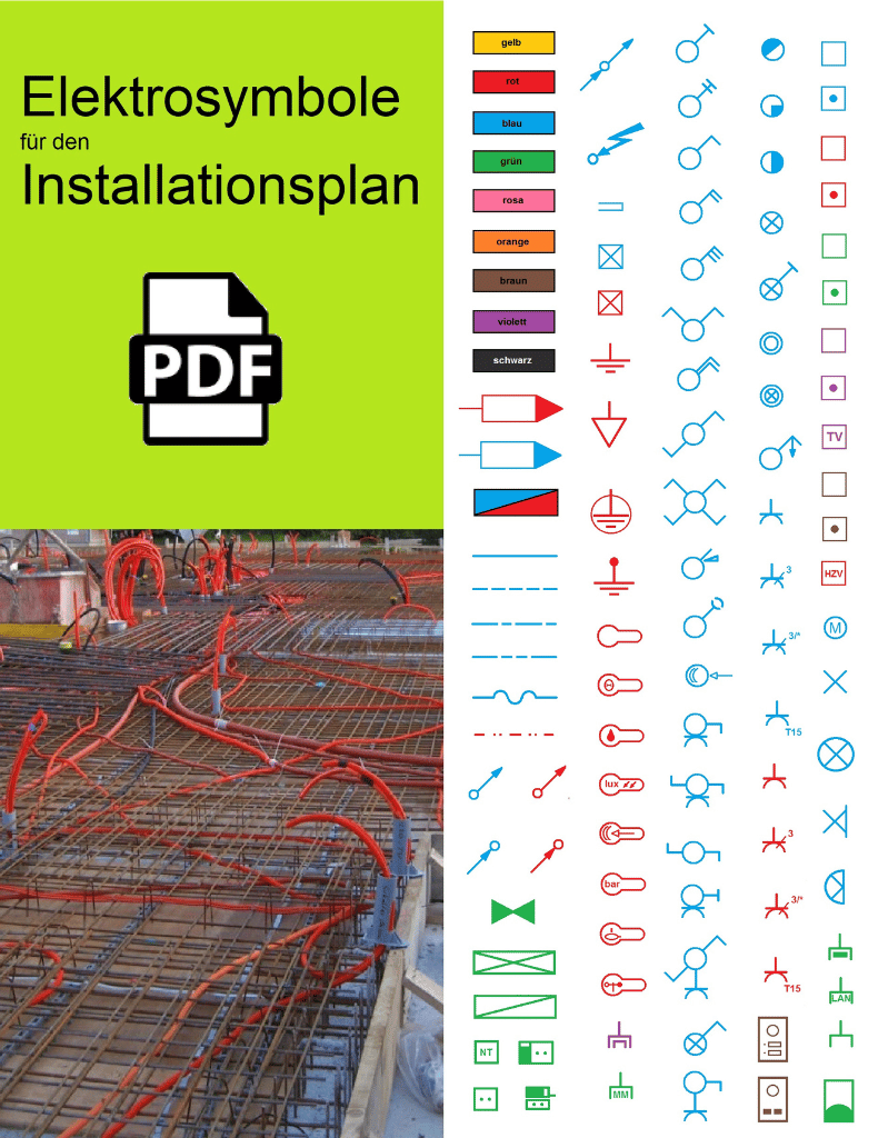Elektro Symbole, Installationsplan - Elektricks.com